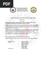 Barangay Logo Ordinance FINAL | PDF | Seal (Emblem) | Legal Documents
