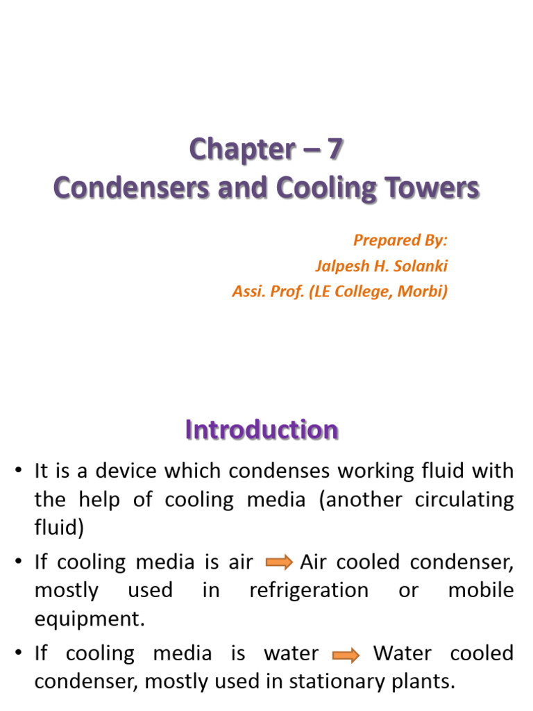 Condenser Cooling Towers 216 | PDF | Boiler | Pressure