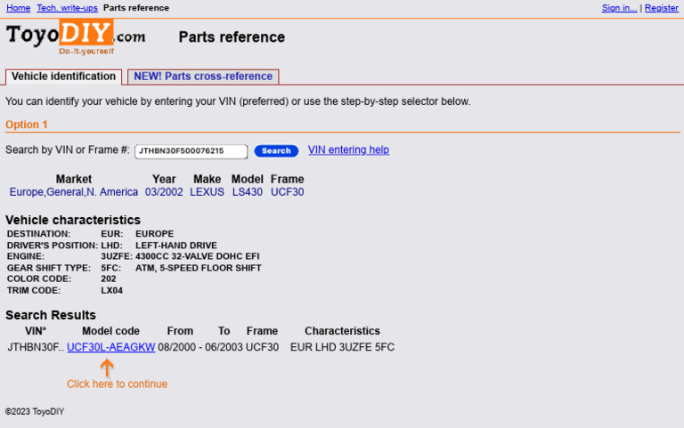 Vehicle Selection | PDF