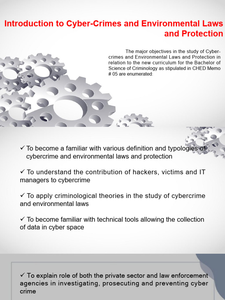 Introduction To Cybercrime | PDF | Computer Hardware | Personal Computers