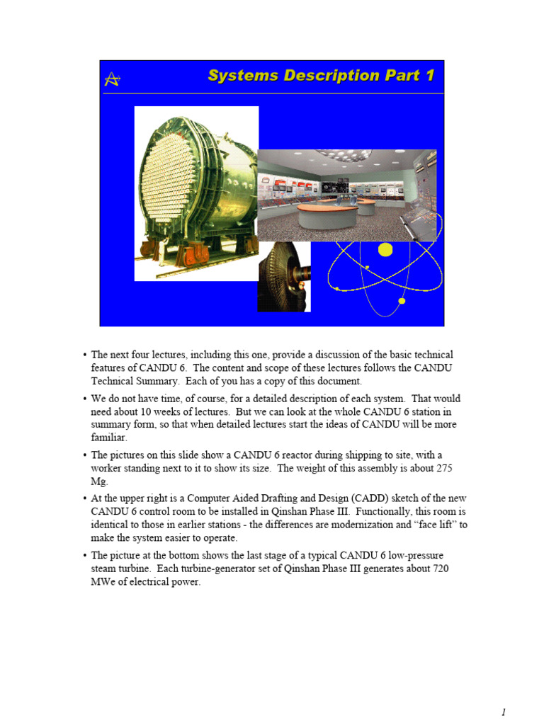 Lecture 2 Reactor and Fuel Handling | PDF | Pipe (Fluid Conveyance ...