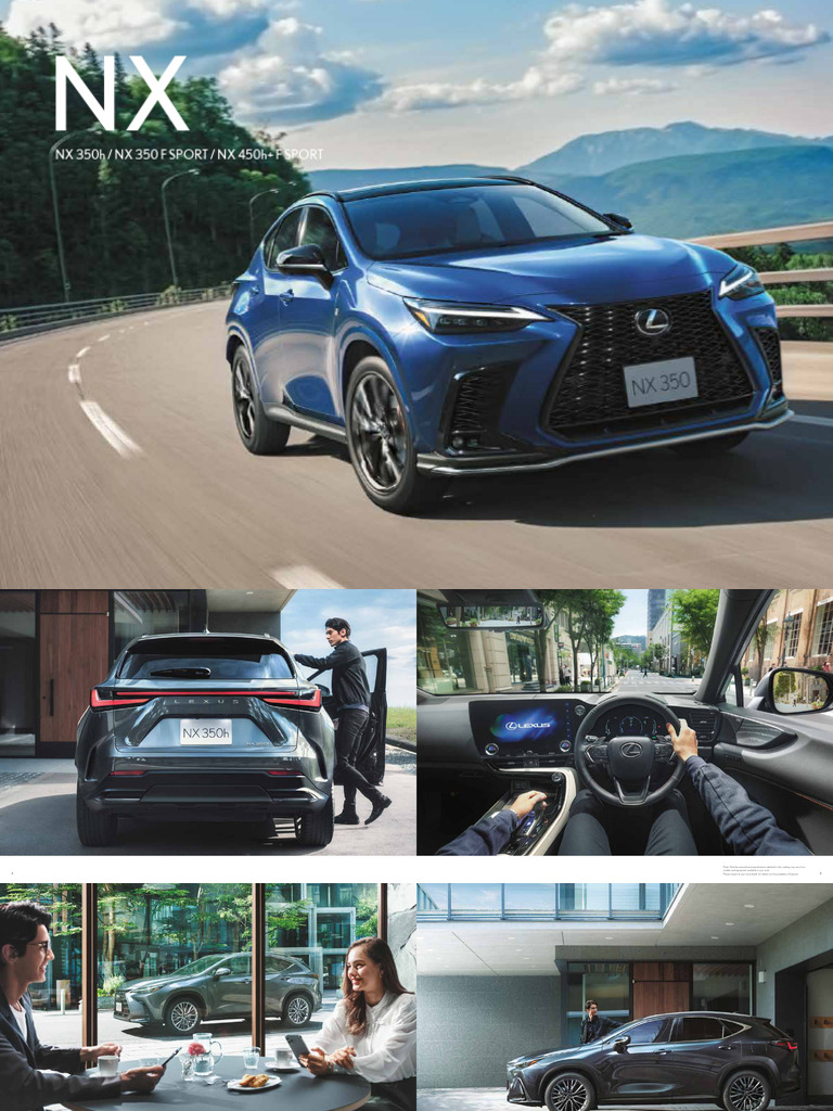 Lexus NX Brochure - 2022 | PDF | Electric Vehicle | Plug In Hybrid