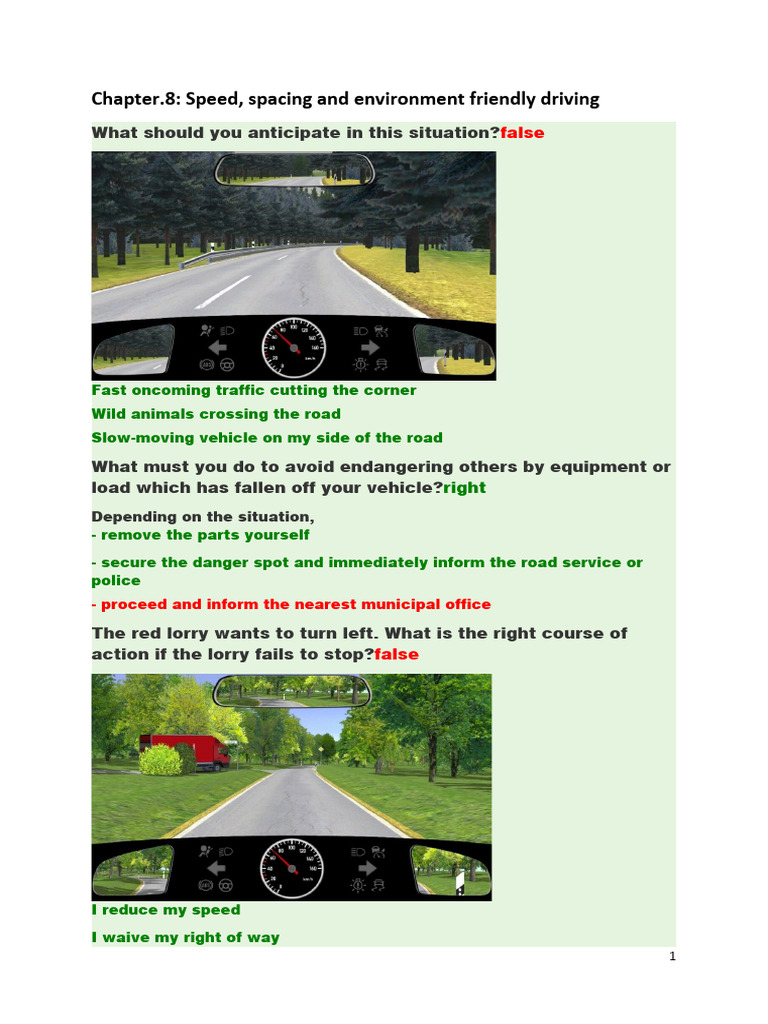 Safe Driving on Narrow Roads | PDF | Road | Traffic