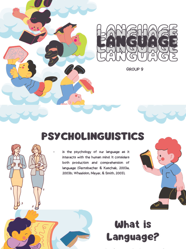 Cognitive Chapter9 Language | PDF | Speech | Word