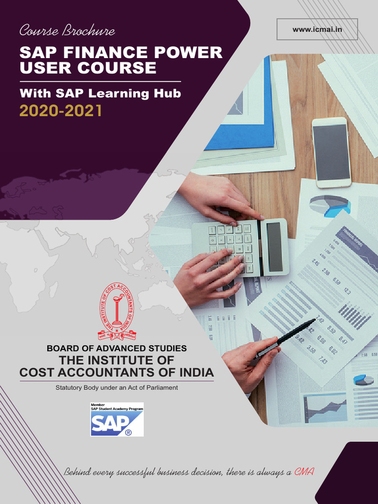 SAP Course Brochure | PDF | Service Industries | Computing