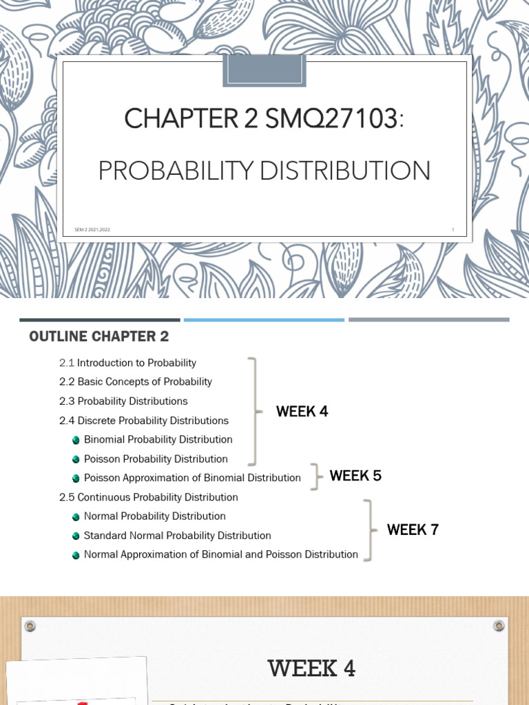 Probability Distribution Concepts Explained | PDF | Probability Distribution | Probability