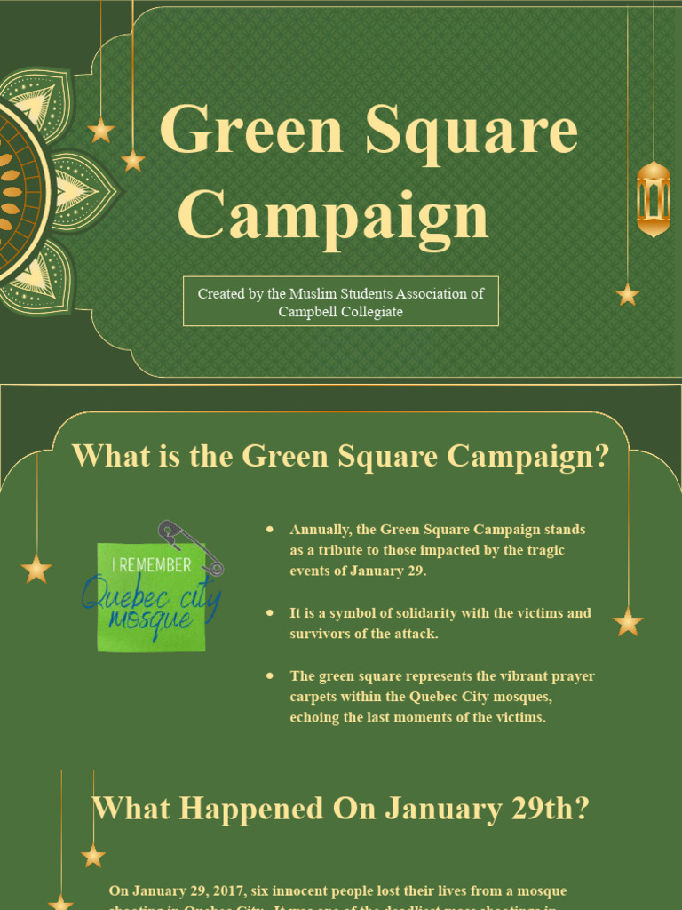 Green Square Campaign | PDF