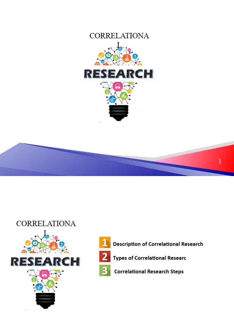 Correlational Research | PDF