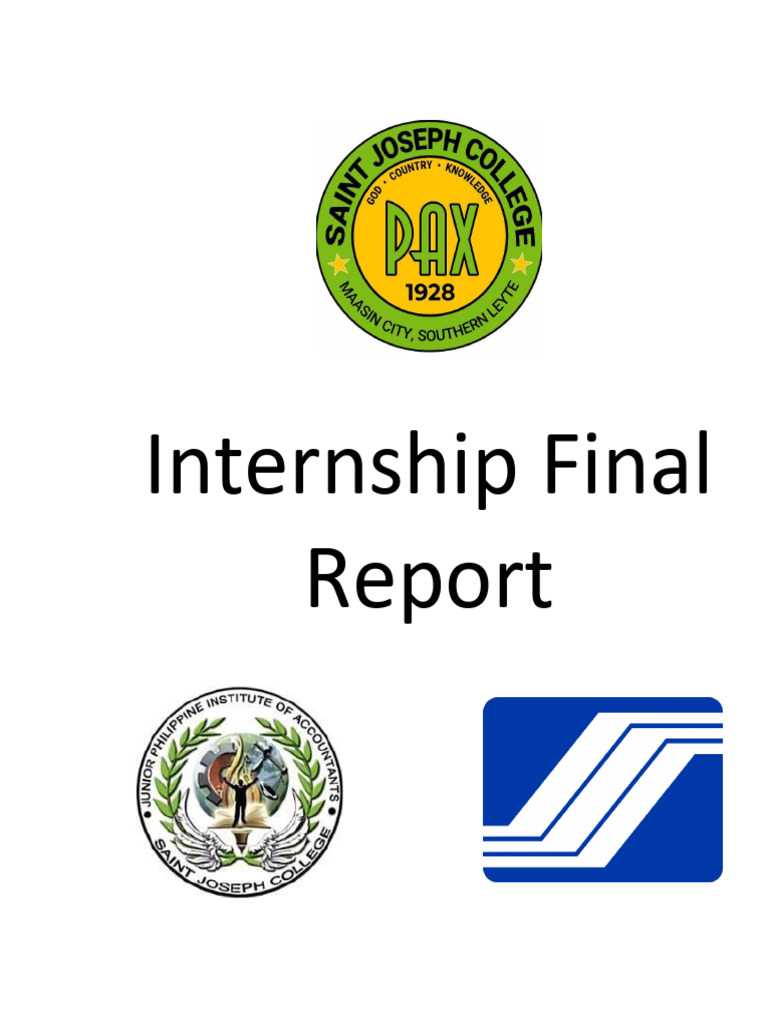 Internship Final Report 2 2 Pdf Diocese 