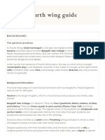 Fourth Wing Study Guide Overview | PDF