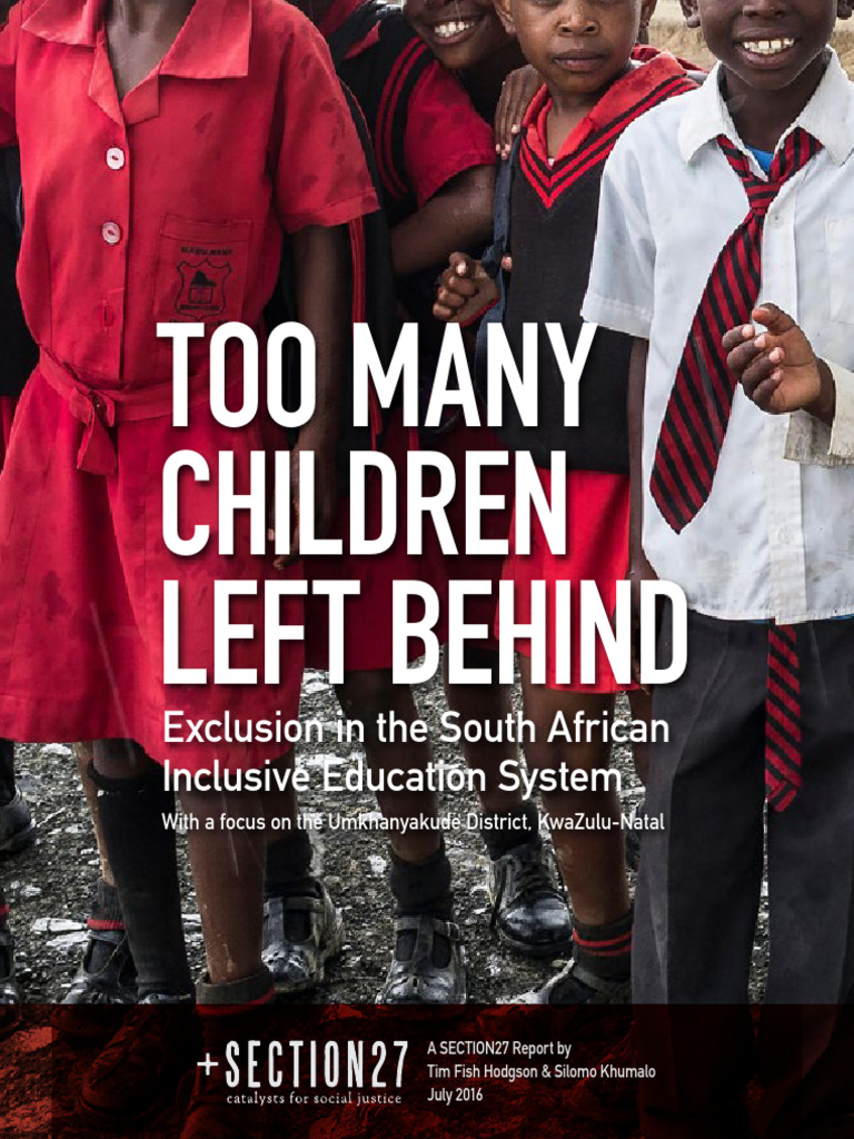Too Many Children Left Behind | PDF | Special Education | Inclusion ...