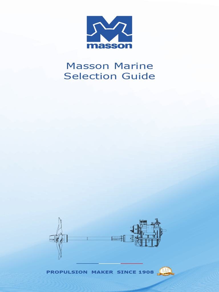 Masson Selection-Guide-2021-Light PDF | PDF | Marine Propulsion | Transport