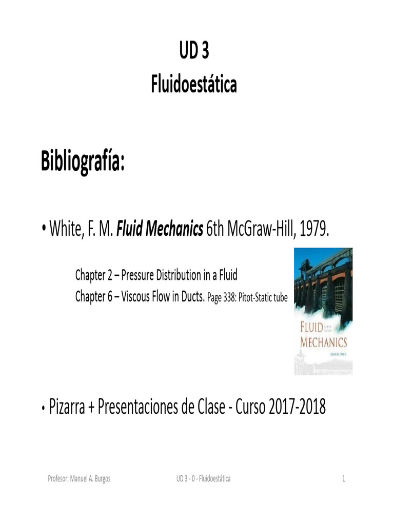 UD 3 0 FluidoEstatica | Descargar gratis PDF | Mecánica de fluidos | Gases