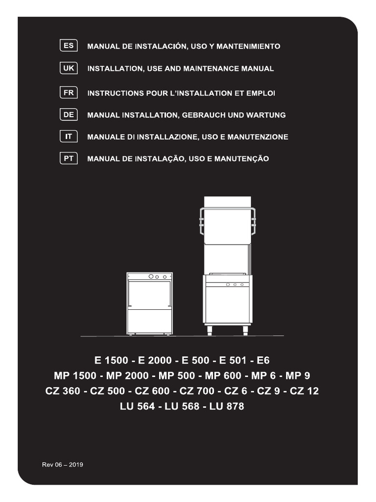 Manual For Nikrom Dishwasher | PDF