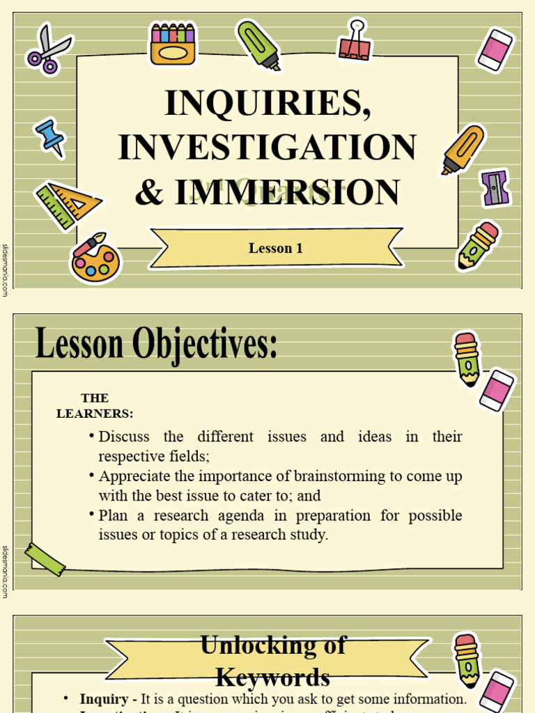 TRIPLE I 1 | PDF | Qualitative Research | Methodology