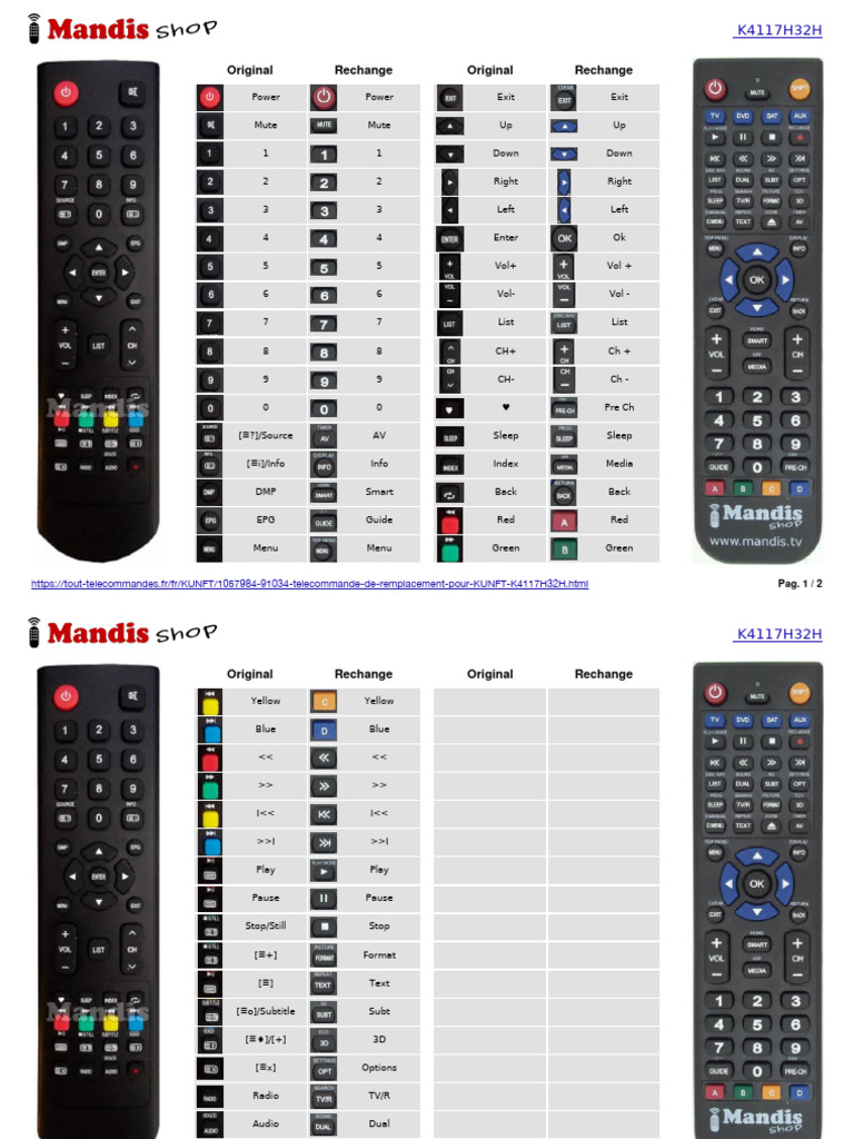 Schema Grandin K4117H32H | PDF