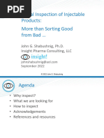 790 Visible Particulates in Injections | PDF | Lighting | Fluorescent Lamp