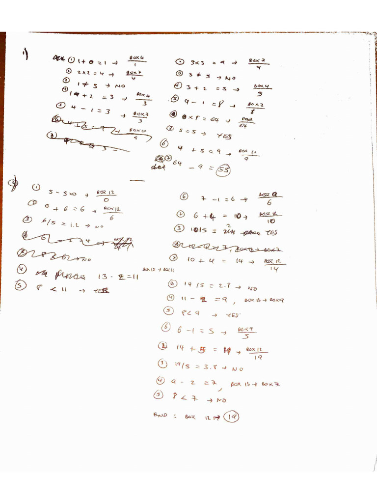 Logic Test Answers | PDF