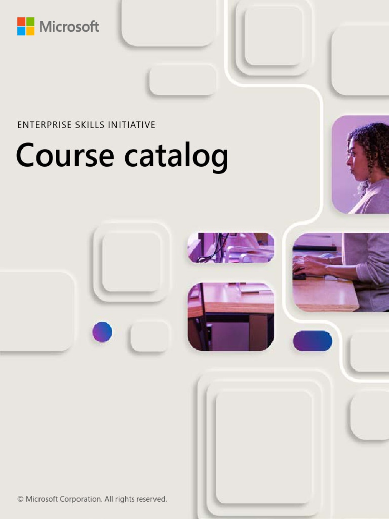 ESI Course Catalog Version 3 | PDF | Microsoft Azure | Cloud Computing
