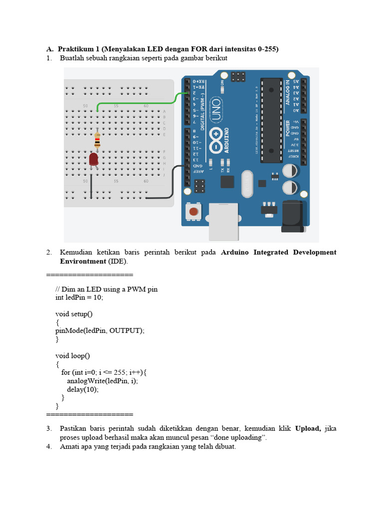 Praktikum Arduino SMA 11 Bulukumba | PDF | Komputer