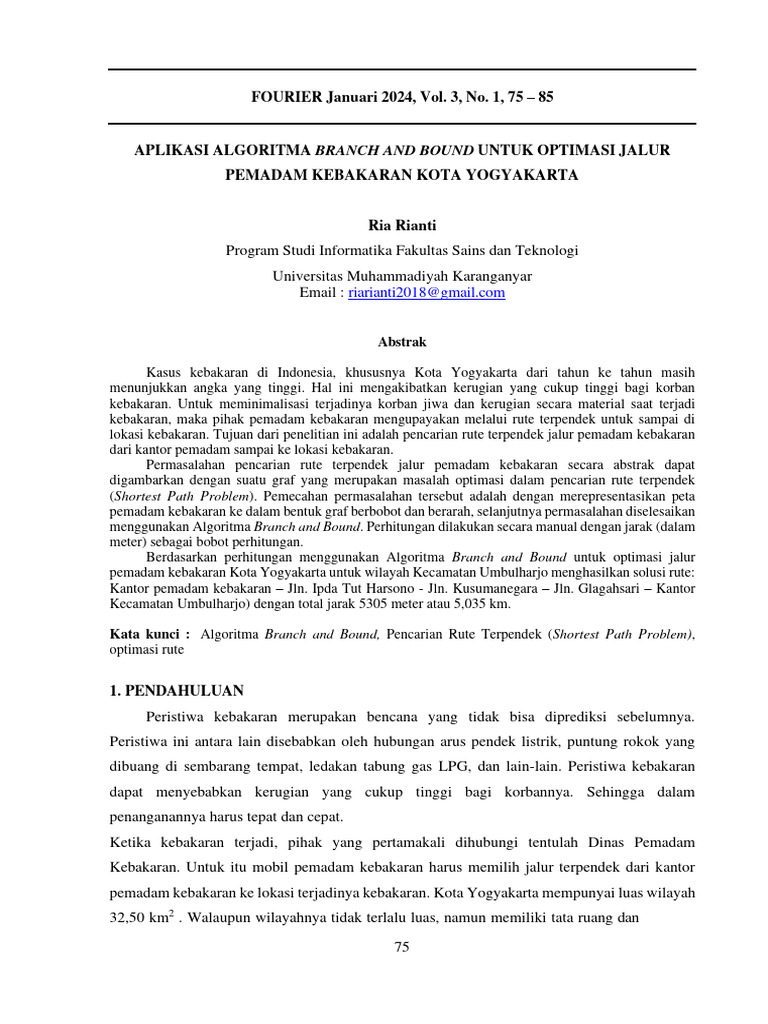 Ria Matematika Diskret Teori Graf Jurnal | PDF | Metode & Bahan Ajar