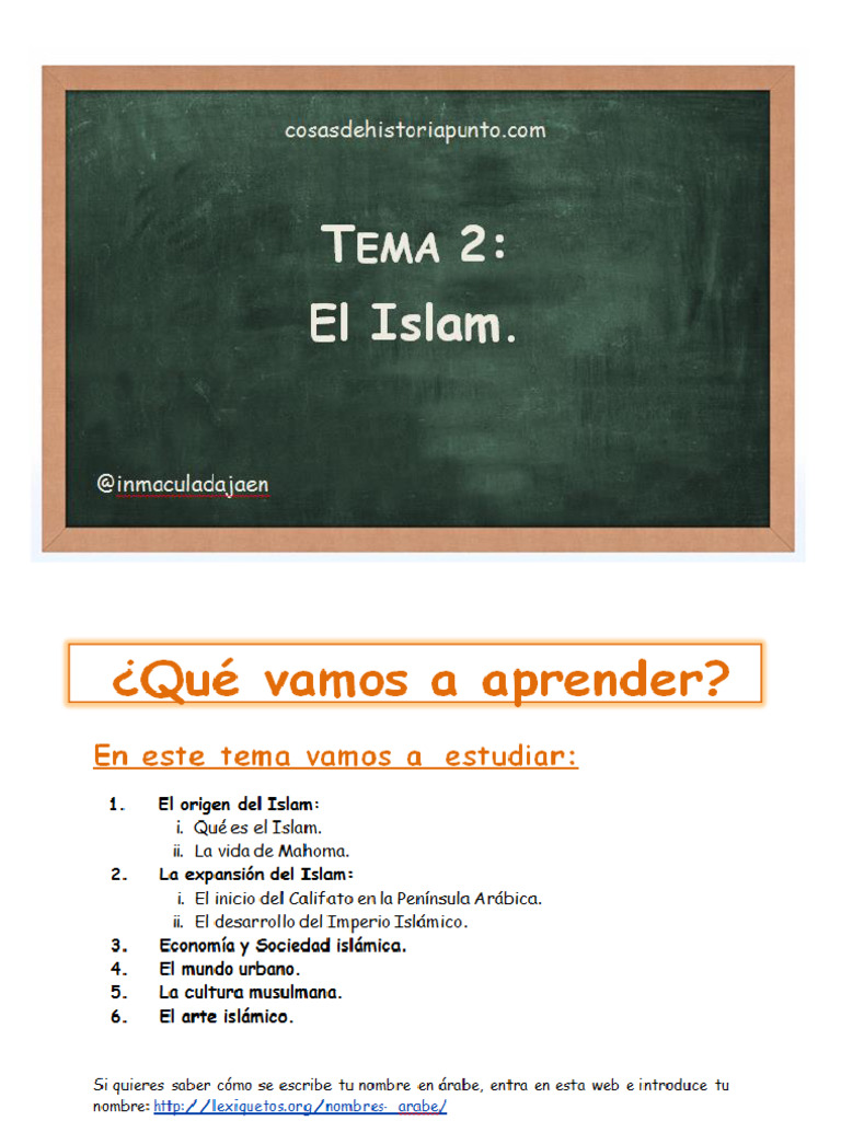ISLAM 2 ESO Ud | PDF