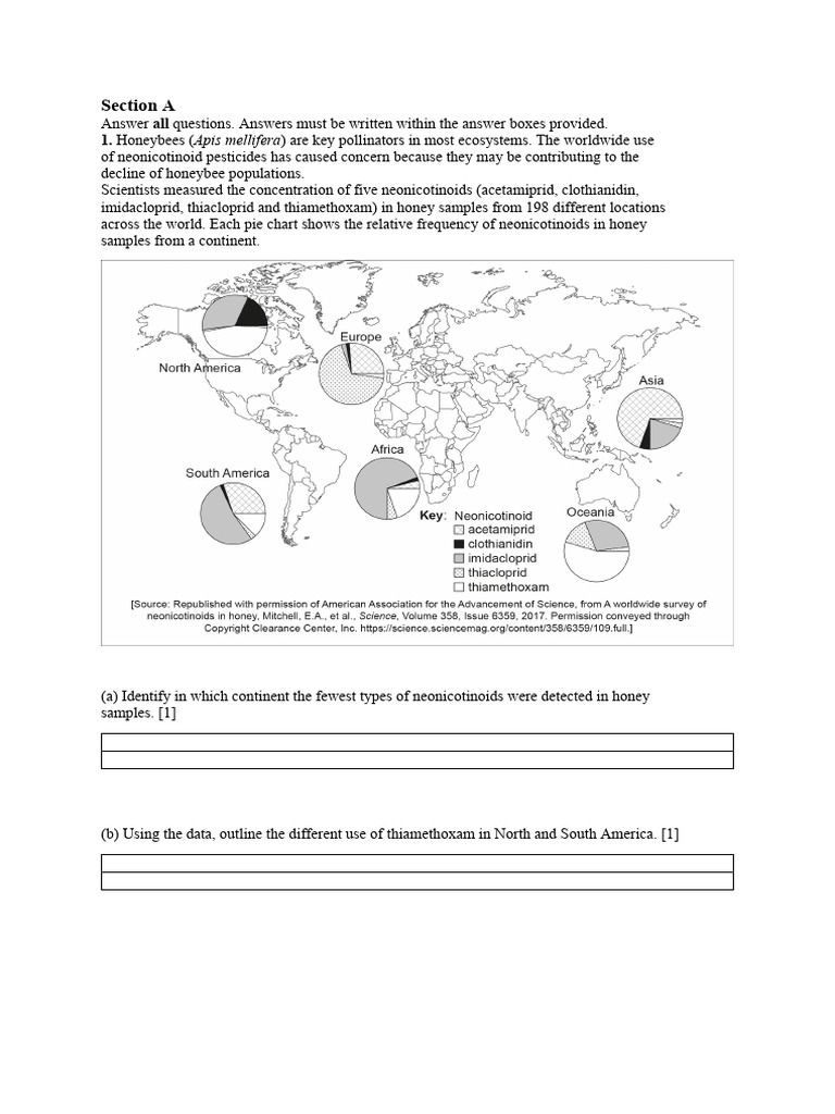 Biology Unit 4 Ecology | PDF | Honey Bee | Insects And Humans