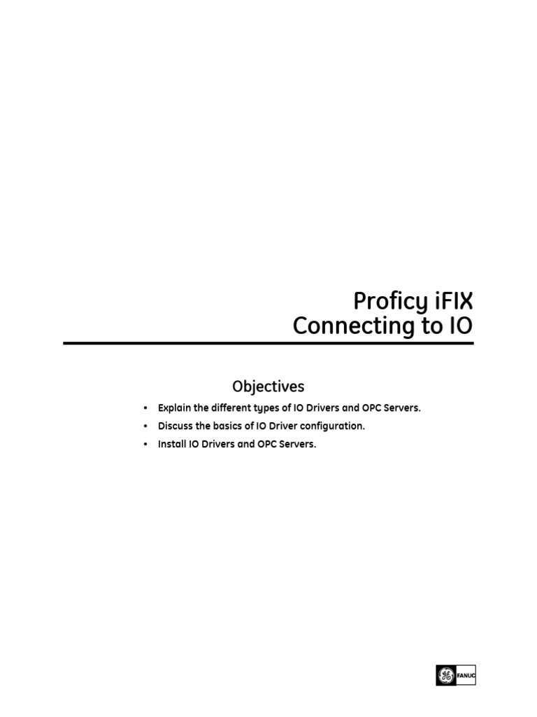 GFS-154B M04 Connecting To IO | PDF | Scada | Device Driver