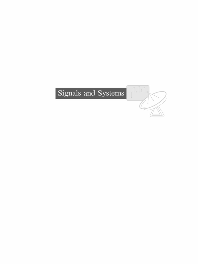 Signals and Systems by a. Anand Kumar | PDF