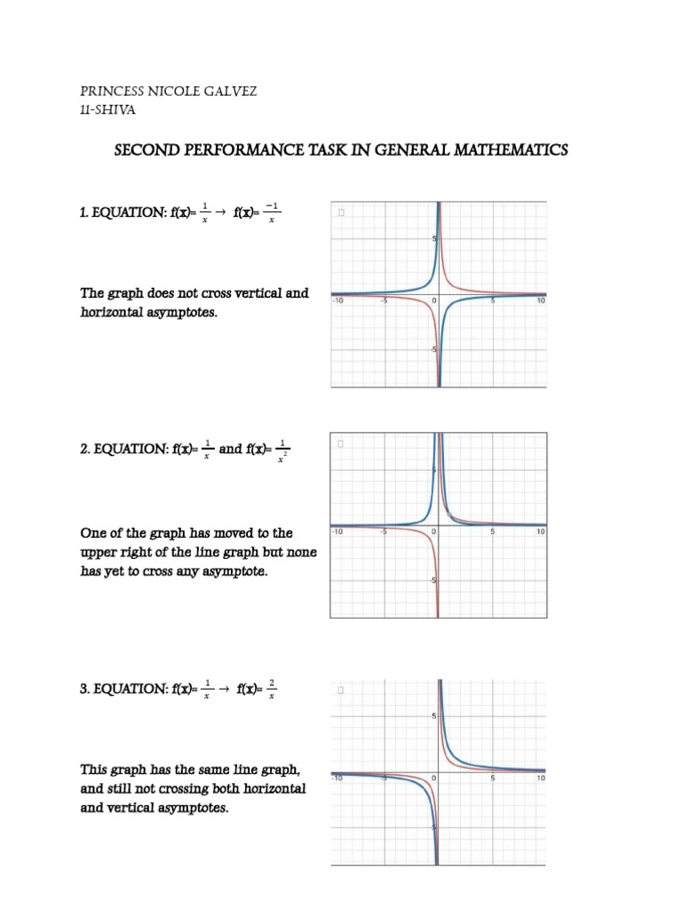 Asymptote Analysis for Students | PDF