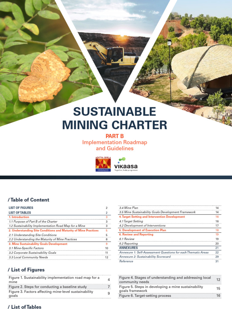Sustainable Mining Charter Part B | PDF | Sustainability | Mining