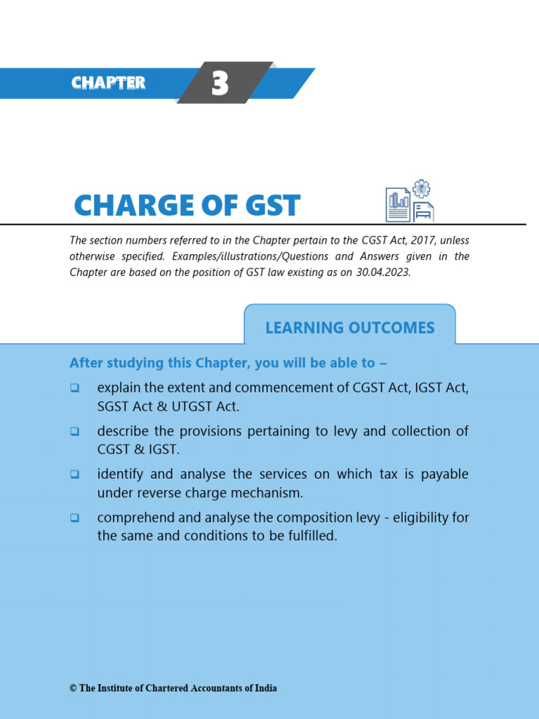 Charge of GST | PDF | Taxes | Economies