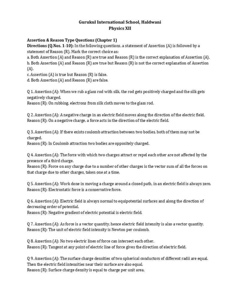 Physics XII ASS Quest | PDF | Electromagnetic Induction | Inductance