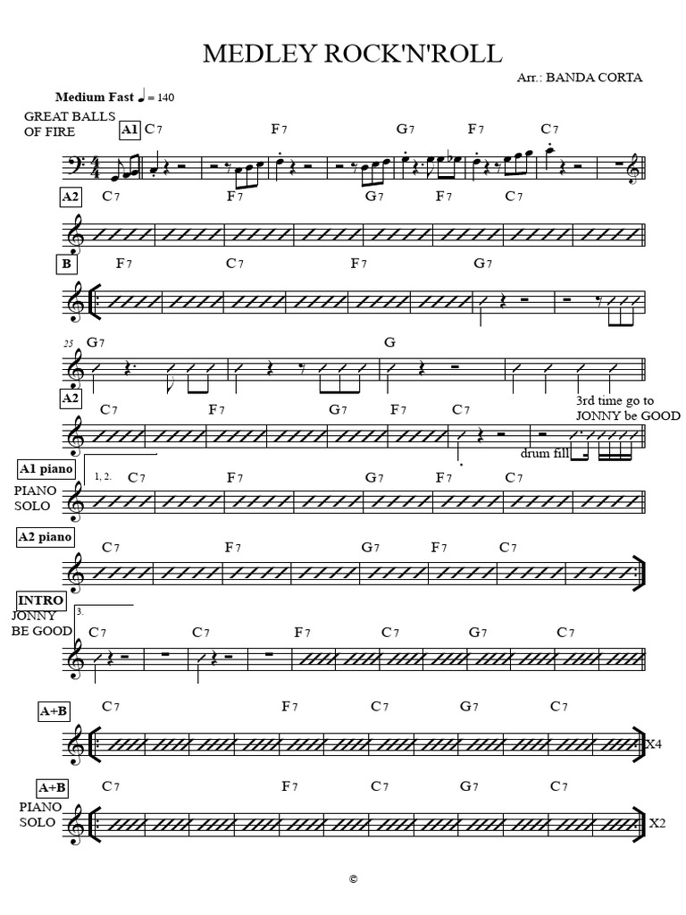 MEDLEY ROCKnROLL | PDF