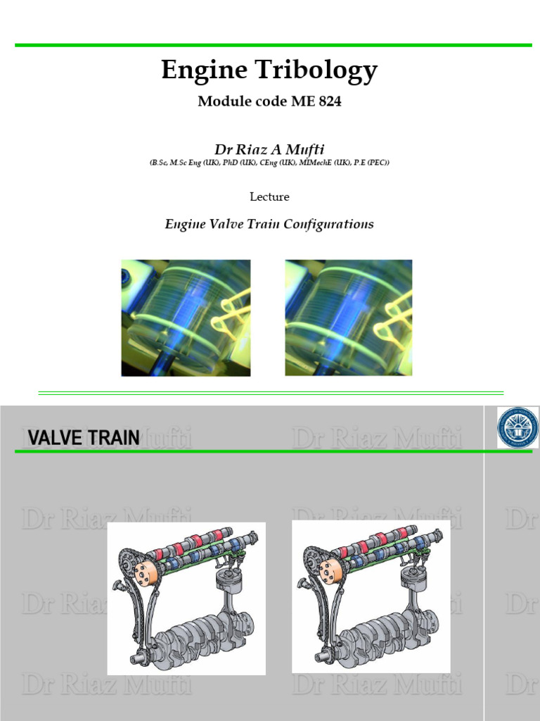 Engine Valve Train | PDF | Manufactured Goods | Engines