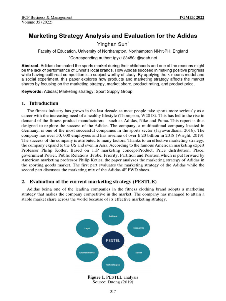 Marketing Strategy Analysis and Evaluation For The | PDF | Marketing ...