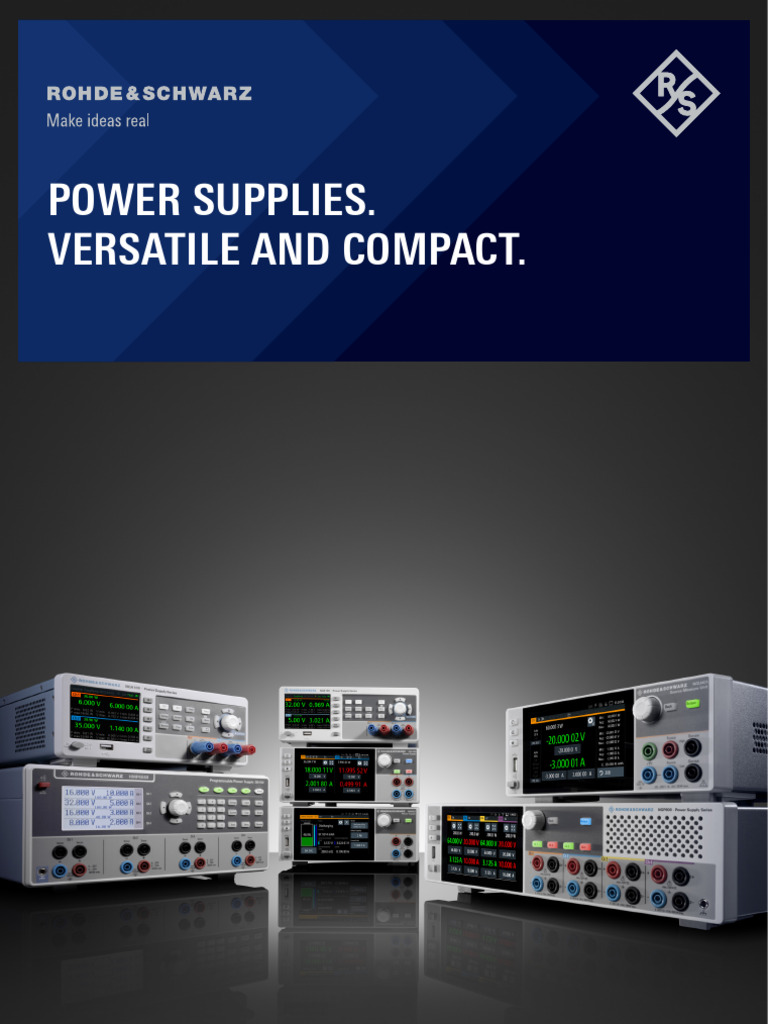 Power-Supplies Fly en 5215-9854-32 v0500 | PDF | Power Supply | Electric Current