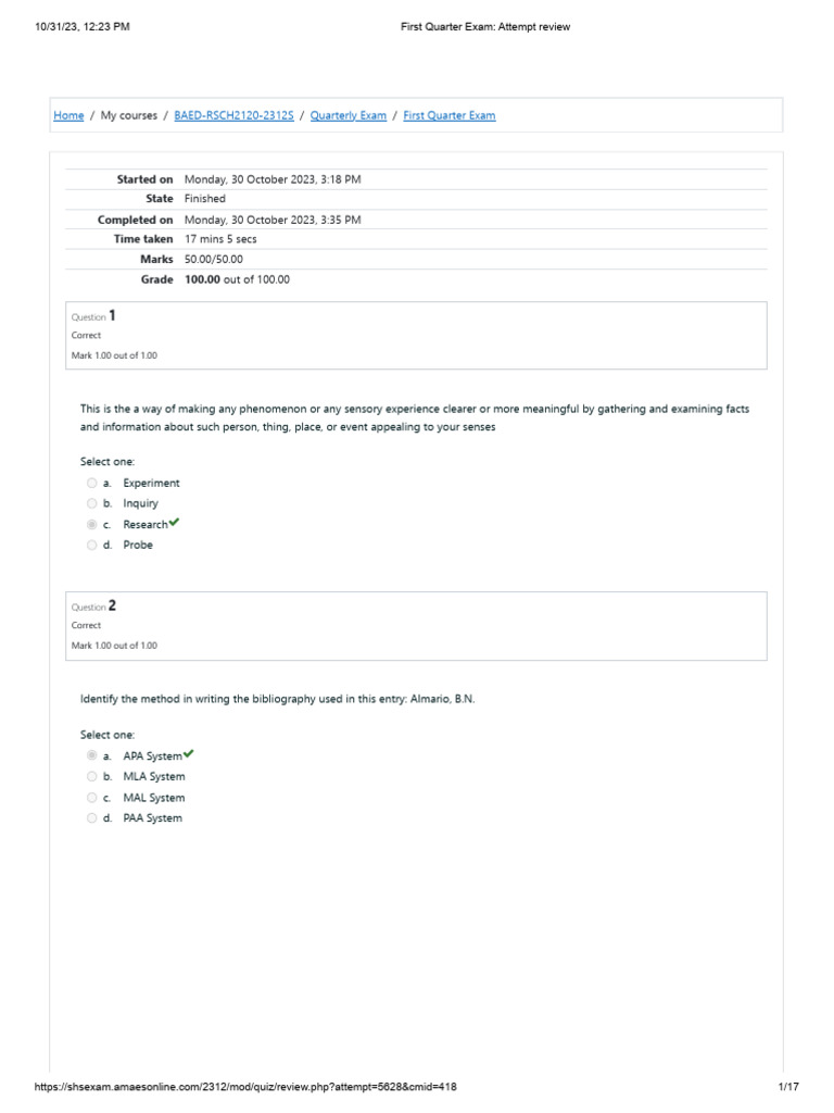 RSCH 2 | Download Free PDF | Statistics | Intelligence