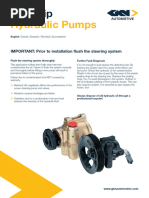Hand Pump Service Manual | PDF | Valve | Pump