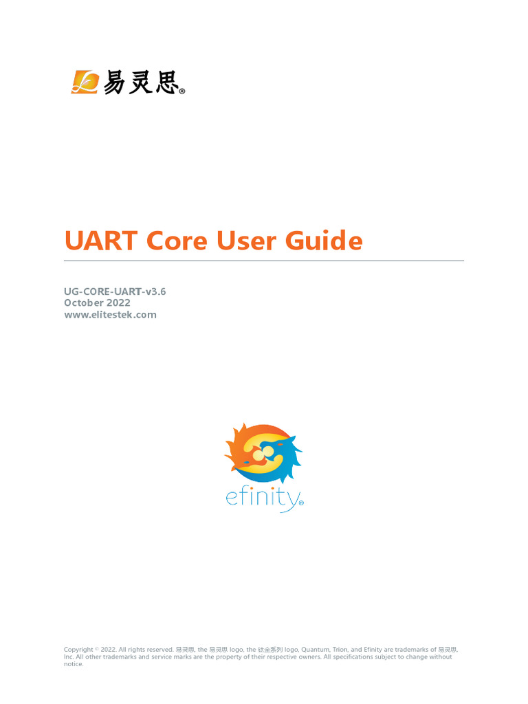 Uart Core Ug v3.6 | PDF | Field Programmable Gate Array | Usb