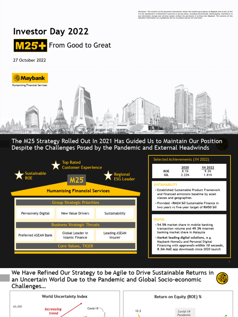 Maybank Group's Refined Strategy - M25+ | PDF | Cloud Computing | Banks