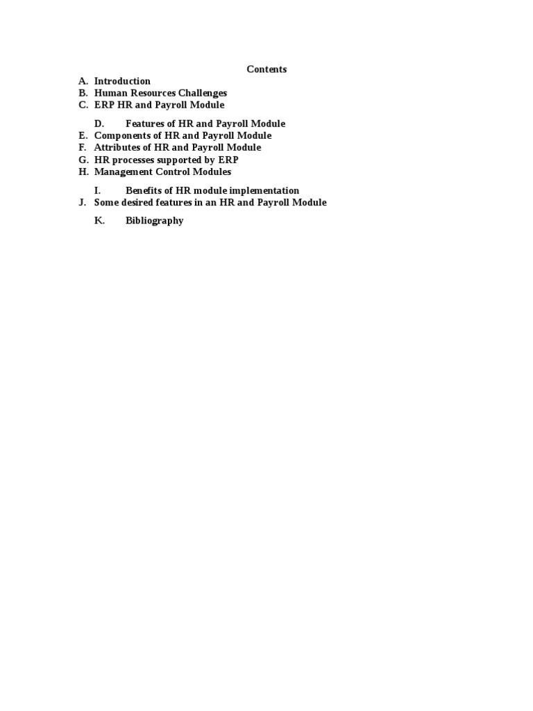 47 ERP HR Module | PDF | Enterprise Resource Planning | Payroll