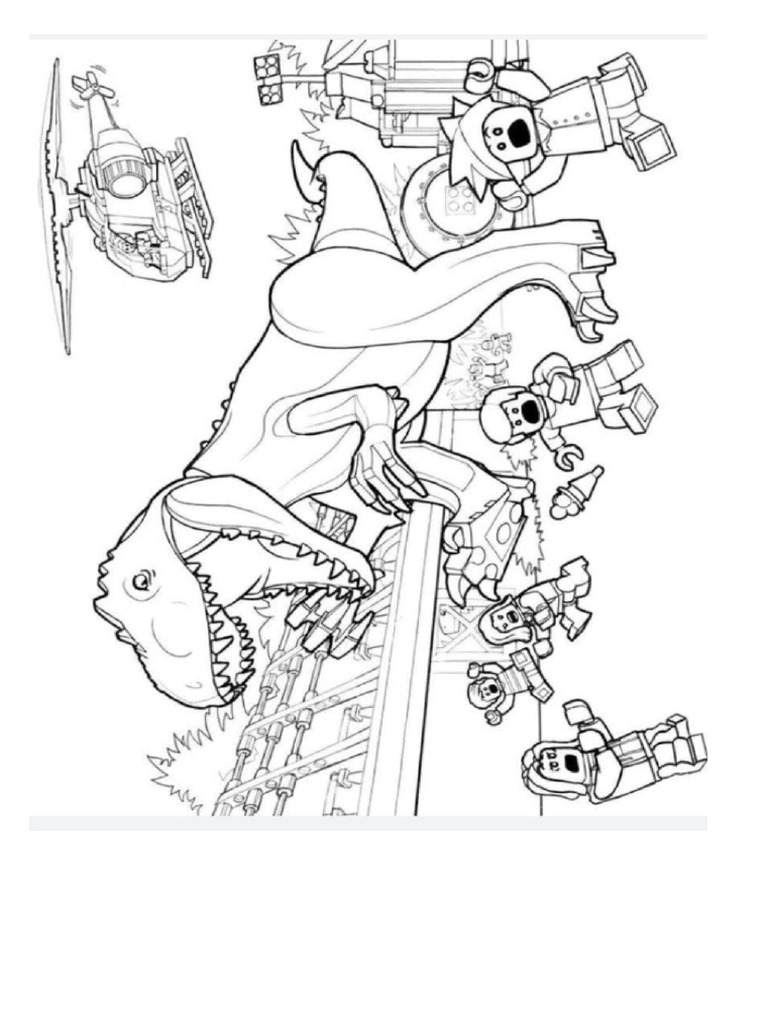 Dinosaur Colour Lego | PDF