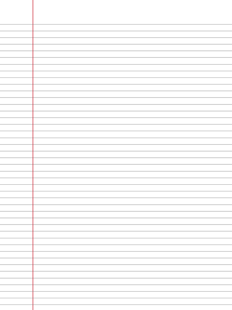 Narrow Ruled Lined Paper | PDF