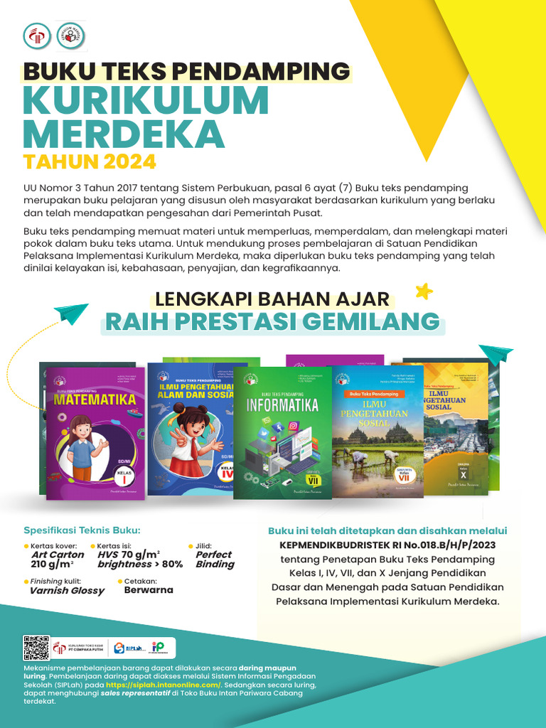 Buku Teks Pendamping Kurikulum Merdeka | PDF