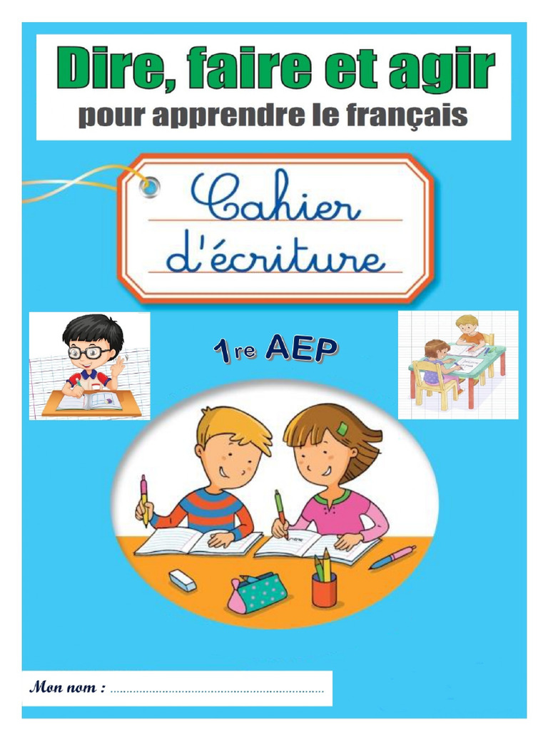 Cahier Decriture | PDF