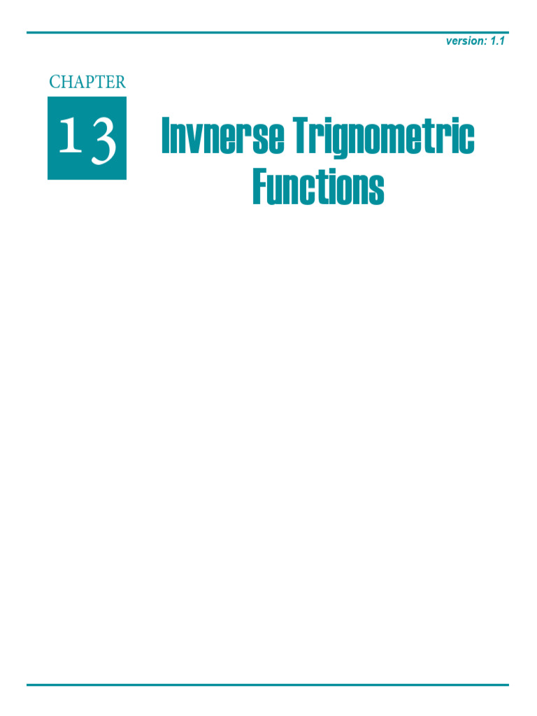 CH 14 | PDF | Trigonometric Functions | Function (Mathematics)