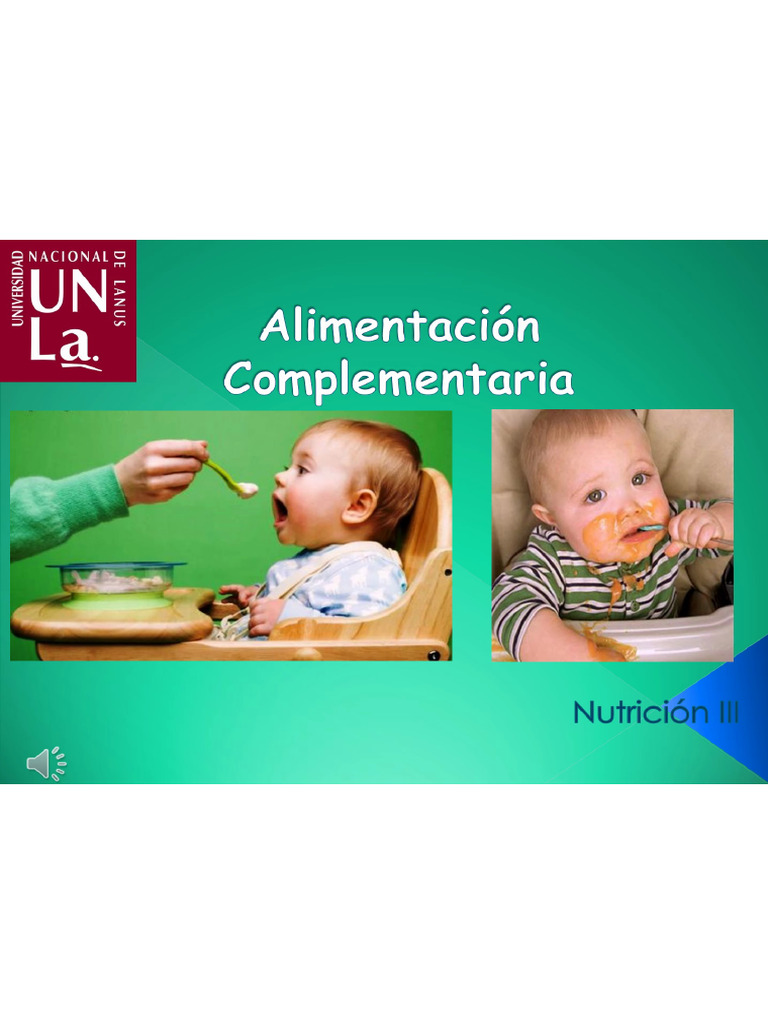alimentación complementaria_ok | PDF