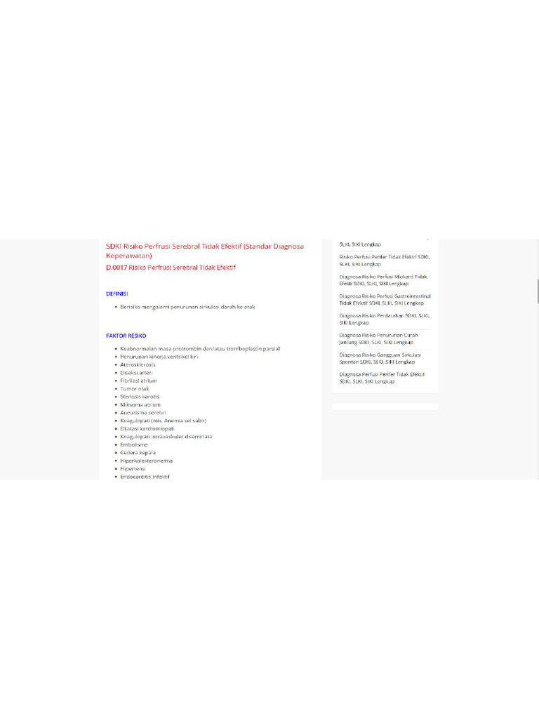 Perfusi Serebral | PDF