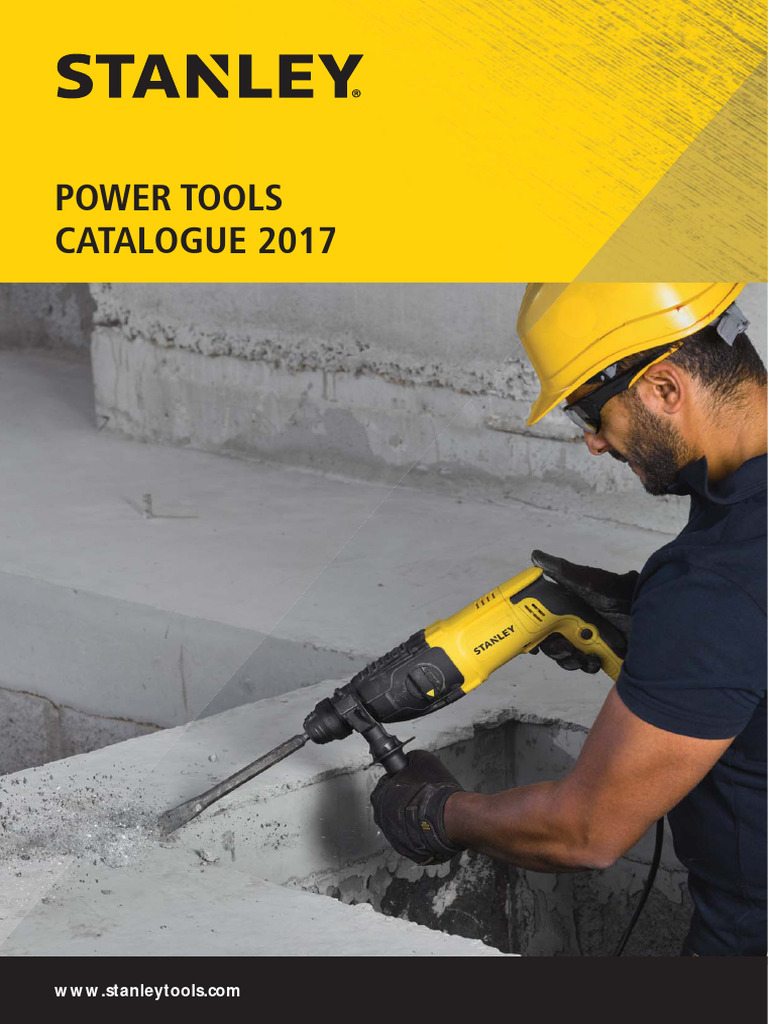 Stanley Power Tools Catalogue 2017 | PDF | Drill | Battery Charger